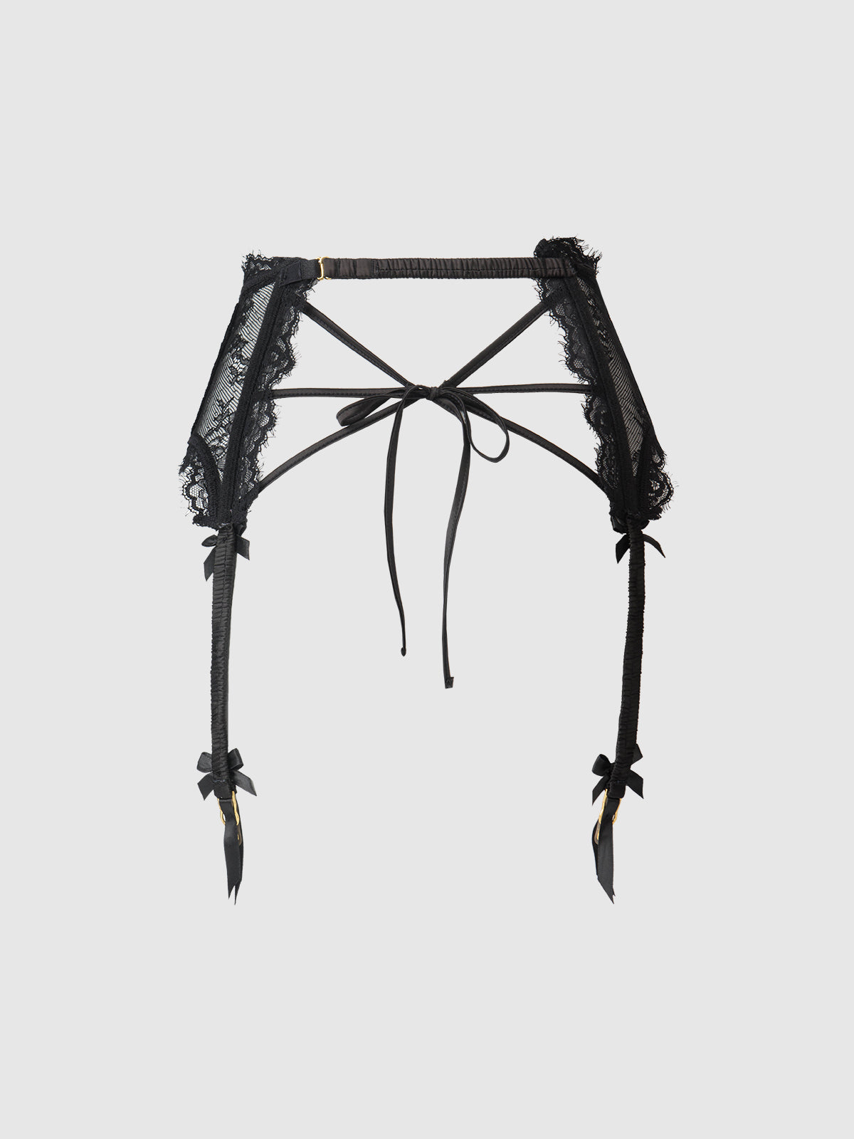 Luella Lace Garter Belt - Frederick's Of Hollywood