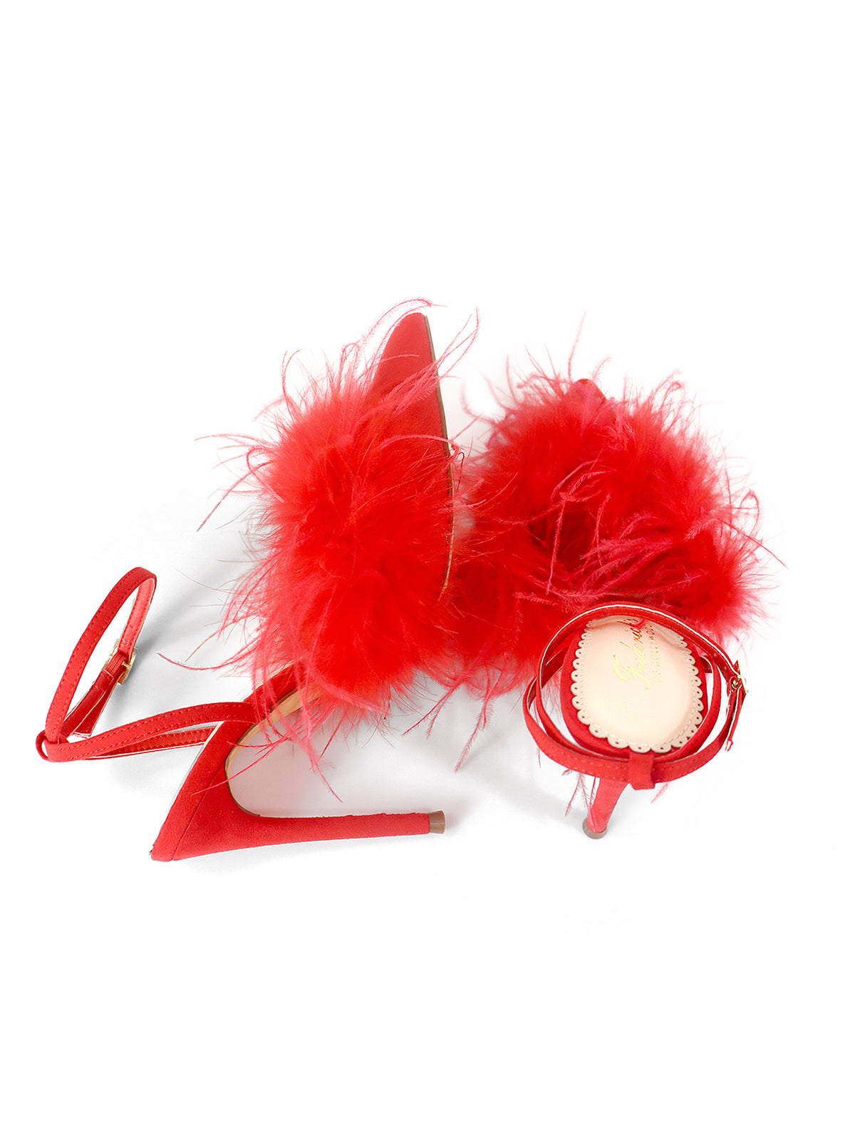 Valerie Feather Pump - Frederick's Of Hollywood