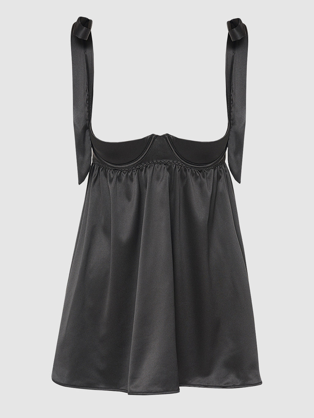 Petra Satin Open Cup Babydoll - Fredericks of Hollywood – Frederick's ...