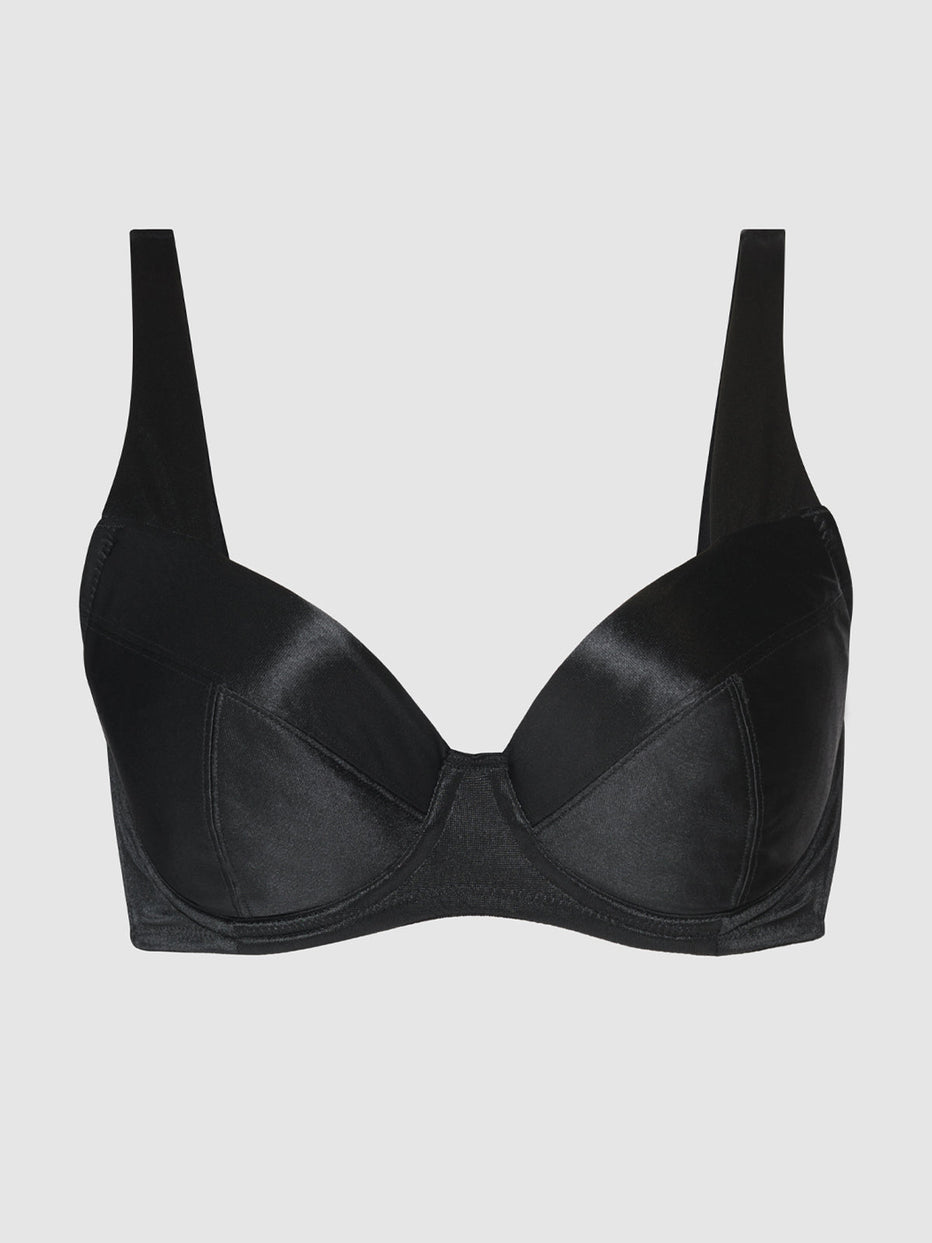Va Va Voom Satin Full Figure Push Up Bra - Fredericks of Hollywood ...