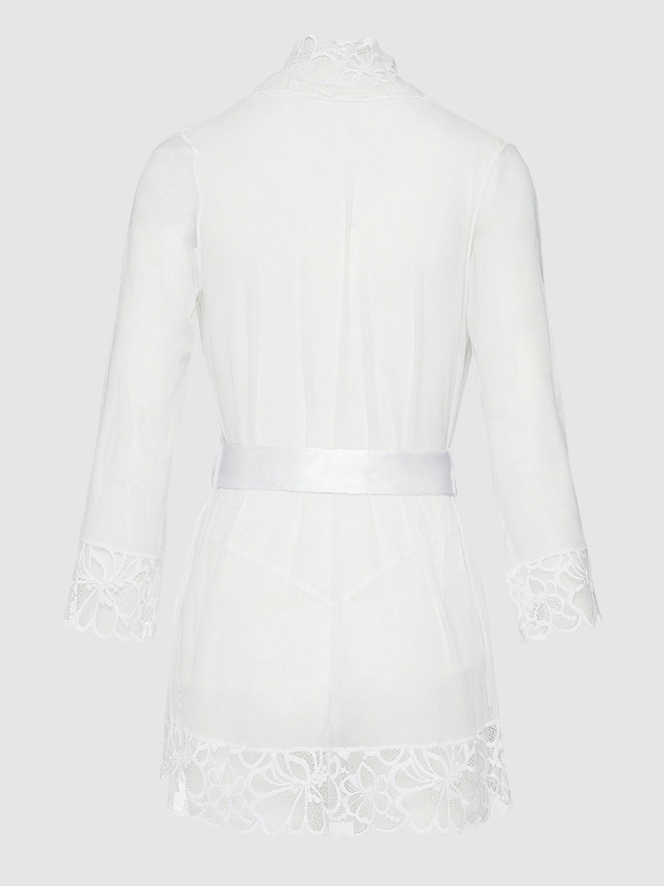 Lara May Lace Robe - Fredericks of Hollywood – Frederick's of Hollywood